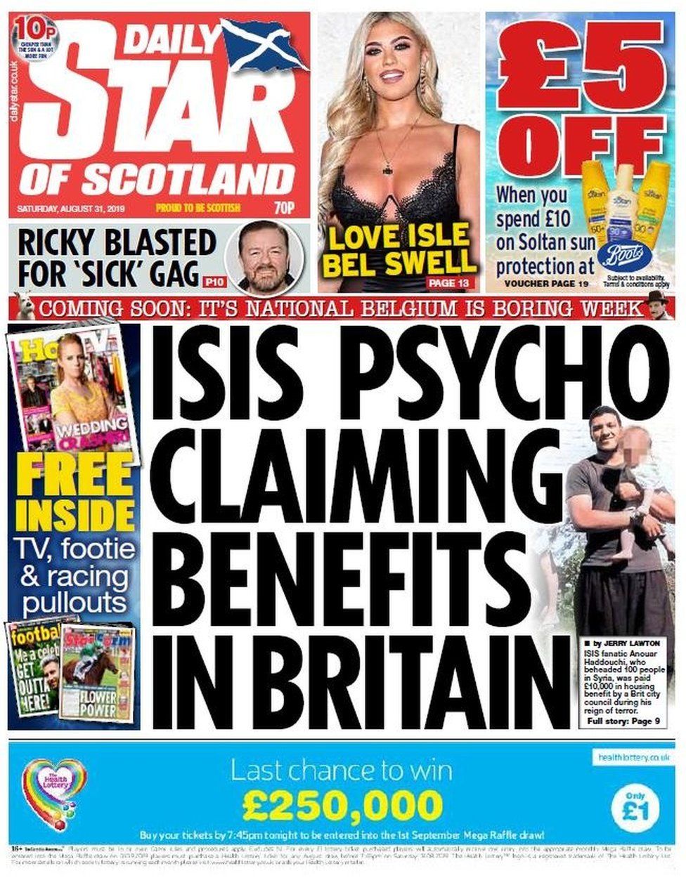 Scotland's papers: Brexit challenge and 'sectarian' riots - BBC News