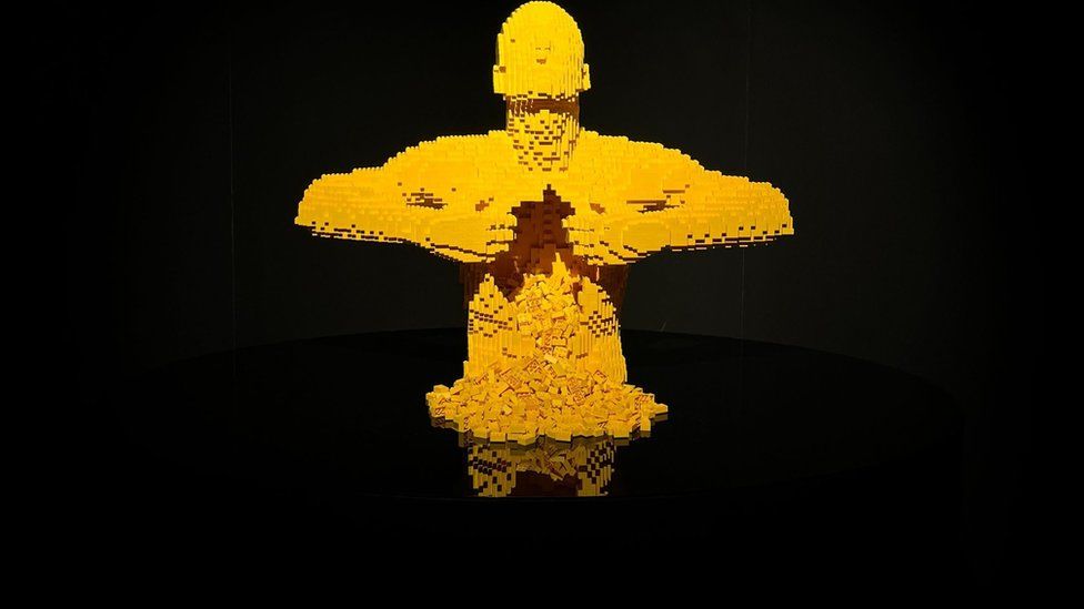 Bricking it: Immersive Lego artworks comes to London - BBC News