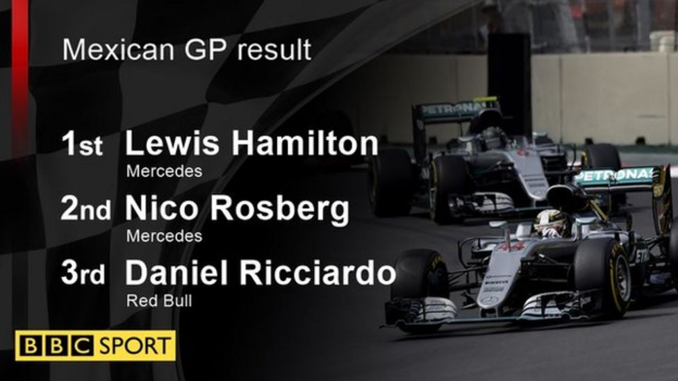 Lewis Hamilton wins Mexican Grand Prix to keep title chase alive - BBC ...