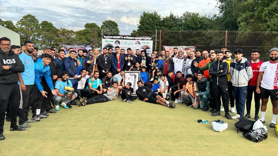 Hashim Ijazuddin: Hundreds turn out for charity tournament - BBC News
