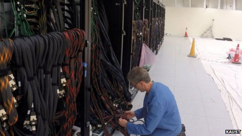 Saudi supercomputer enters top ten list - BBC News