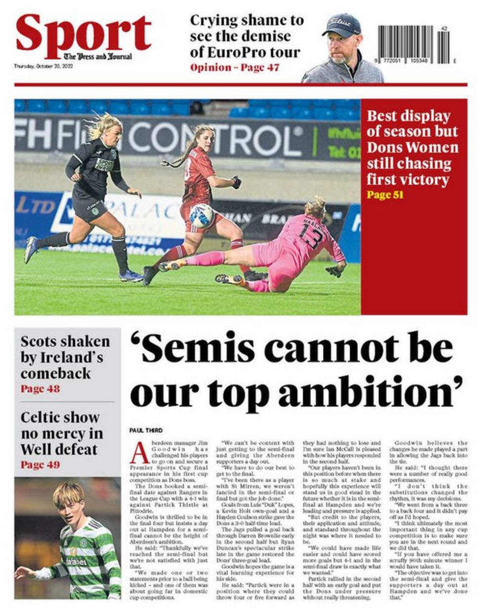 Thursday's back pages - BBC Sport