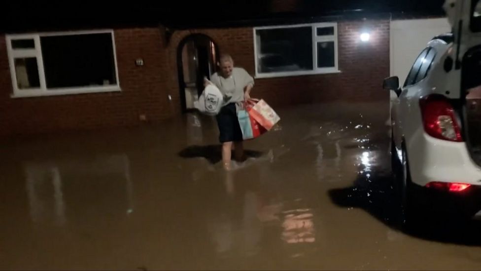 Storm Christoph: Wrexham flood damage repairs could top £2m - BBC News