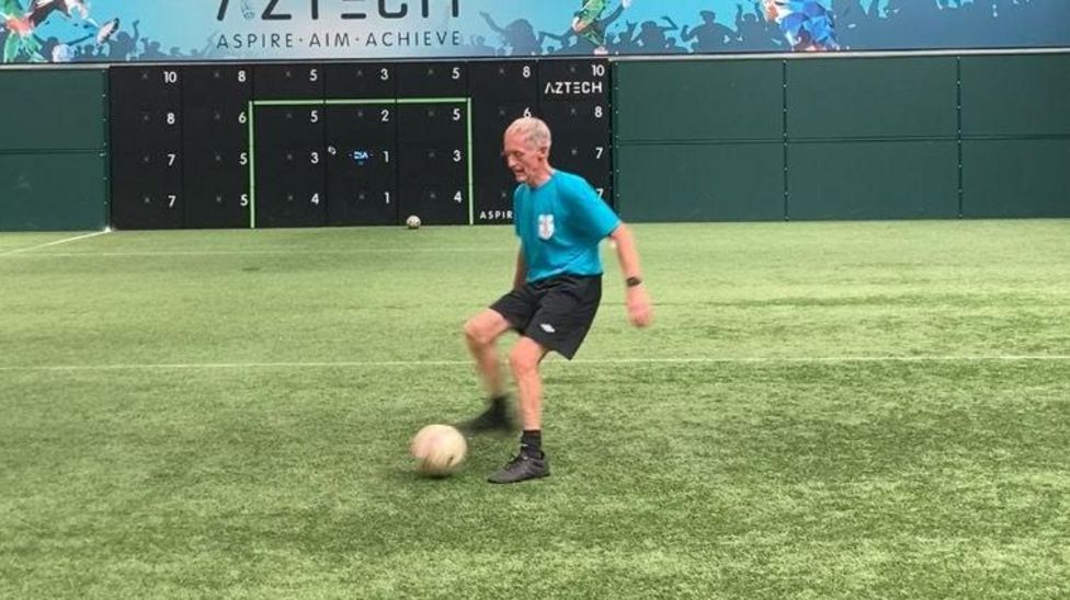 'Just keep playing' says England's Over-75s football captain Geoff ...