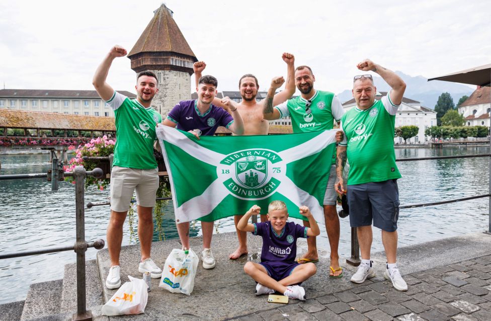 Hibs fans await nervy night - BBC Sport