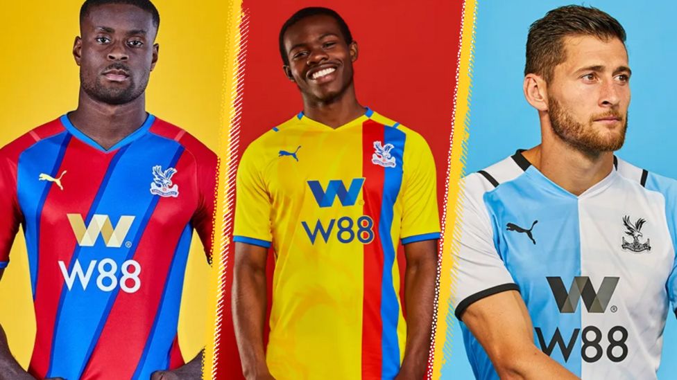 Crystal Palace: New home, away & third kits for 2021-22 - BBC Sport