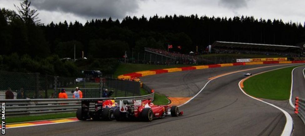 Belgian Grand Prix: Eau Rouge's dramatic history - BBC Sport