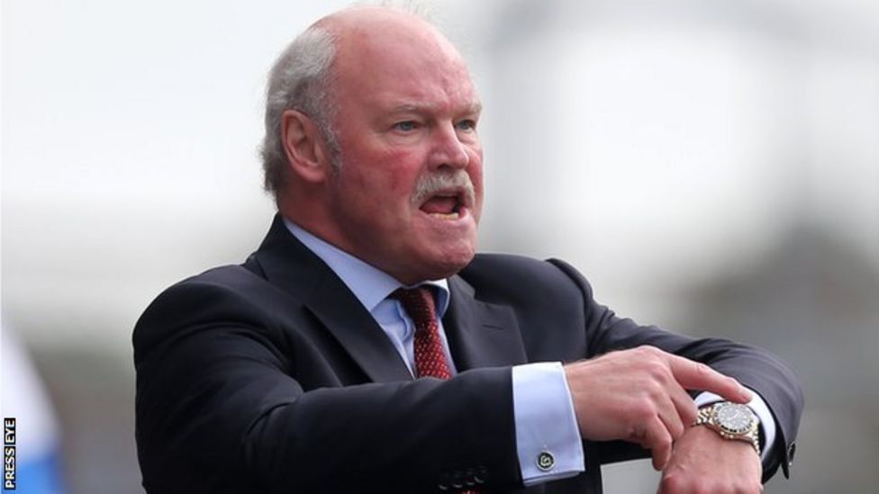 Ronnie McFall to assist in search for new Portadown manager - BBC Sport