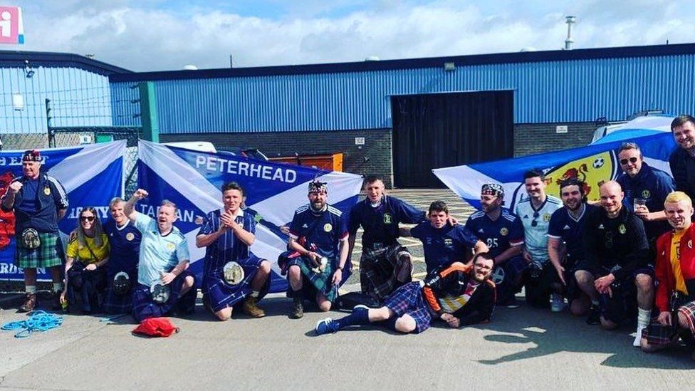 Euro 2020: Scotland supporters head south for Friday's England game ...