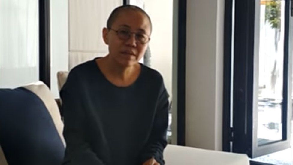 Chinese Nobel widow Liu Xia ready to 'die at home' in protest - BBC News