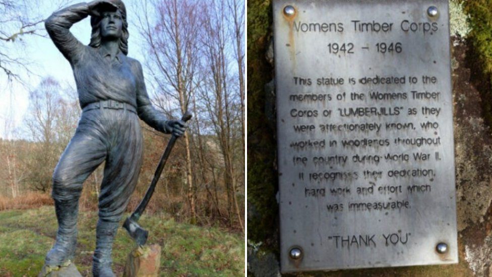 The Women's Timber Corps: Who were the 'Lumberjills' and what did they ...