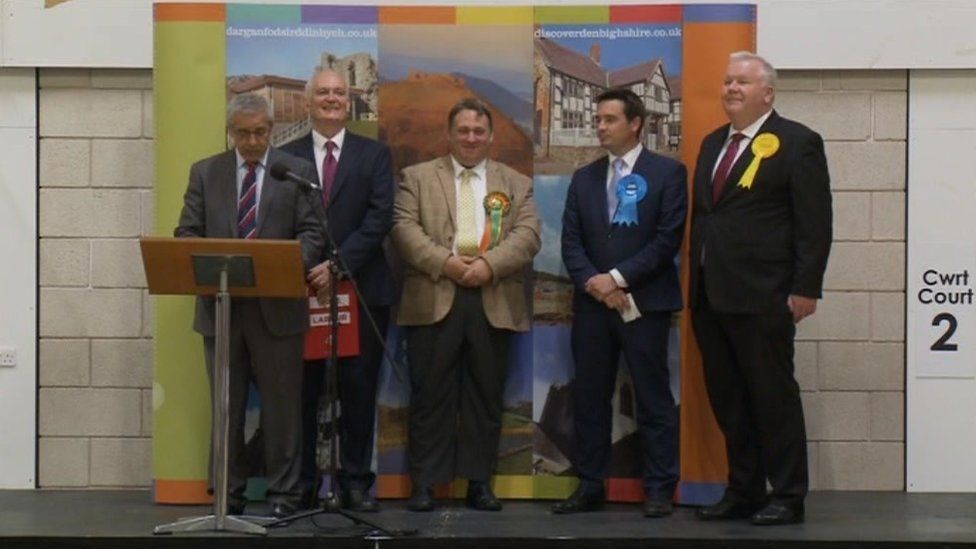 Labour's Chris Ruane takes Vale of Clwyd from Tories - BBC News