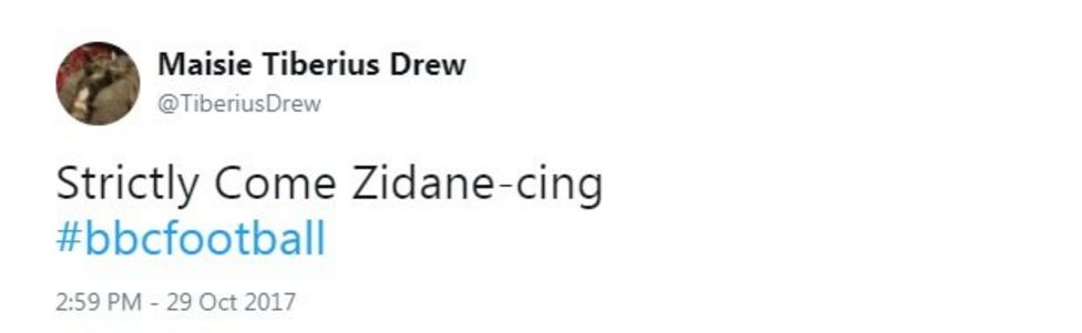 'Footballers as game shows' - your best tweets - BBC Sport