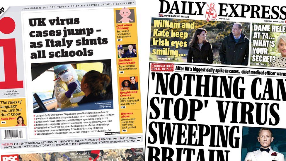 News Daily: Flybe collapse and coronavirus war chest - BBC News