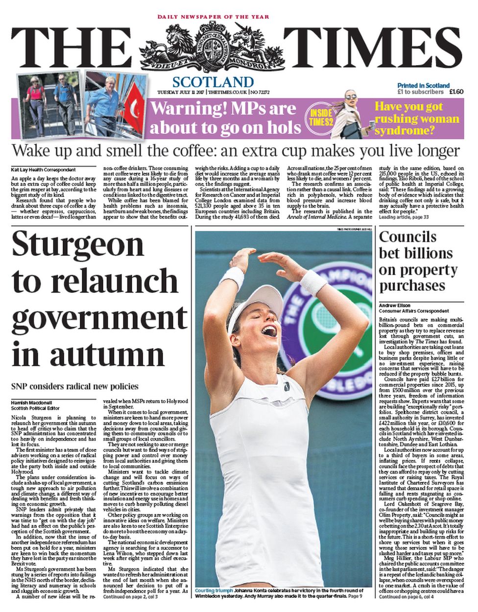 Scotland's papers: FM plans 'radical new policies' - BBC News