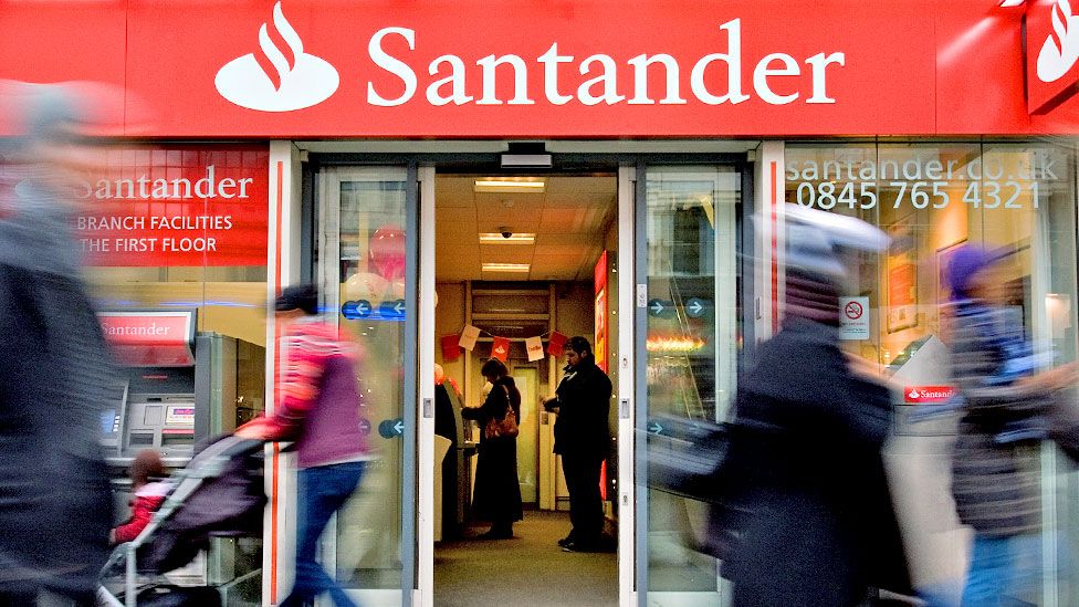 Santander UK bank profits hit by uncertainty - BBC News