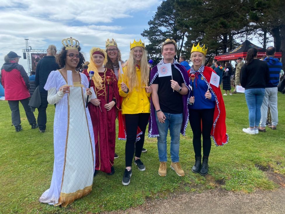 Jersey celebrates during Coronation weekend - BBC News