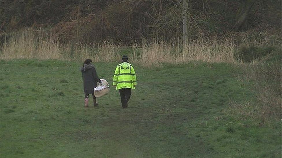 Newborn baby found dead in woodland in Rochdale - BBC News