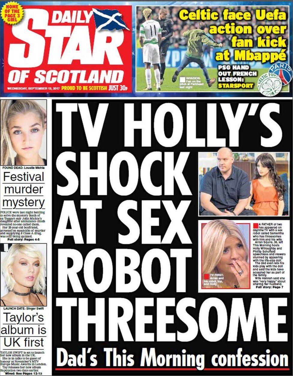 Scotland's papers: Brexit 'power grab' claims - BBC News