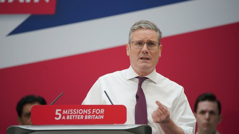 Keir Starmer reveals Labour's five missions for the UK - BBC Newsround