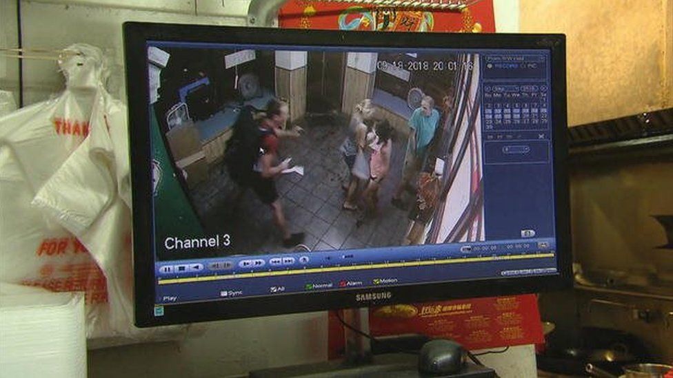 Man arrested in fatal stabbing of Washington DC runner - BBC News