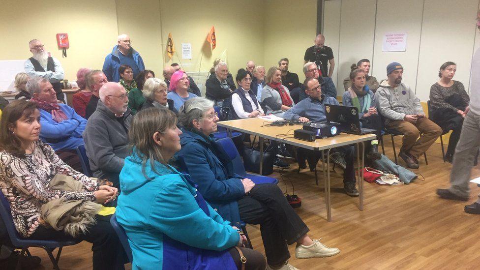 Cloghan Point: Residents oppose oil facility expansion - BBC News