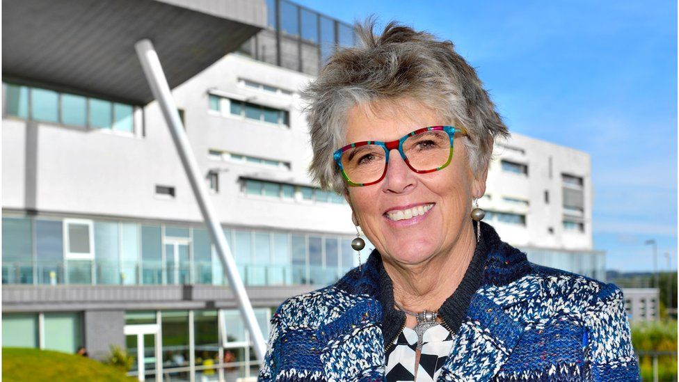 Prue Leith hopeful after Bake Off audition - BBC News