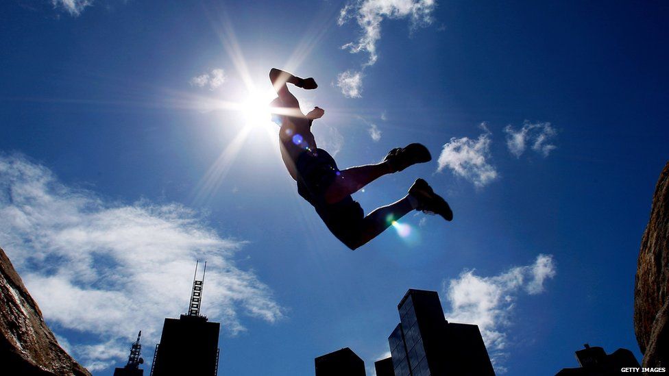 Freerunners on why everyone should be getting into the sport - BBC News