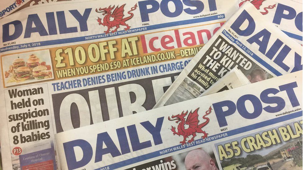 Gweithwyr Daily Post i golli swyddi wrth ailstrwythuro - BBC Cymru Fyw