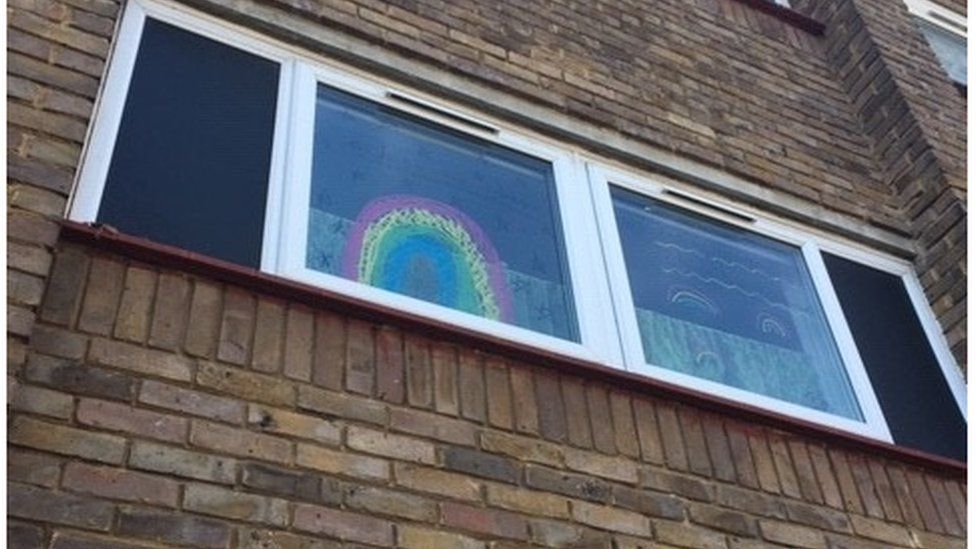 Coronavirus: Can you spot your rainbow picture in our gallery? - BBC ...