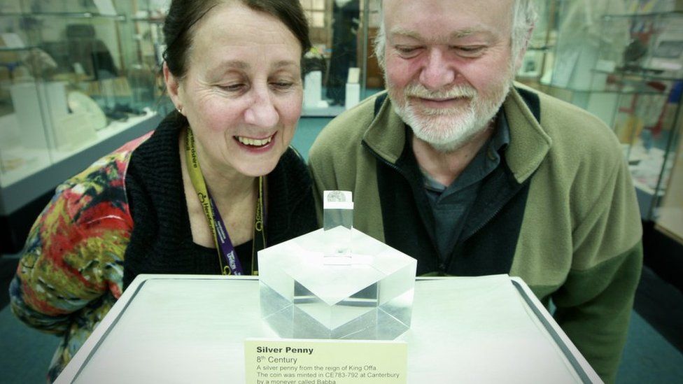 Hereford museum acquires rare King Offa coin - BBC News