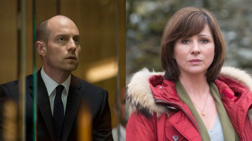 Gŵr a gwraig y sgrîn fach - BBC Cymru Fyw