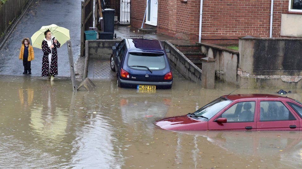 Storm Angus: In pictures - BBC Newsround