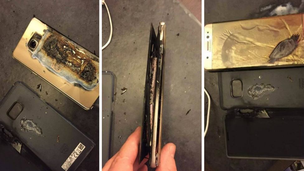 Samsung permanently stops Galaxy Note 7 production - BBC News