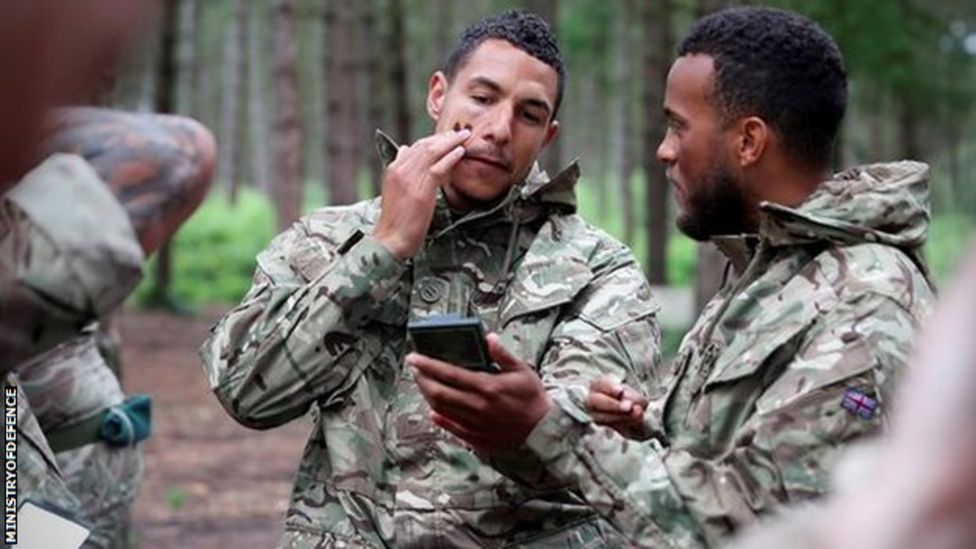 England players put through Royal Marines boot camp - BBC Sport