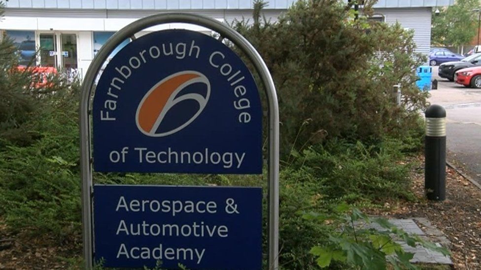 Farnborough College students left waiting after exam results error ...