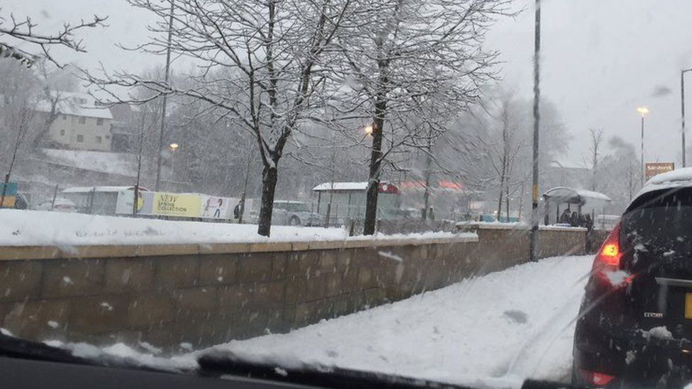 Routes blocked as snow strikes in Borders and Dumfries and Galloway ...