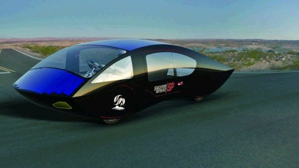 The cars chasing the Sun - BBC News