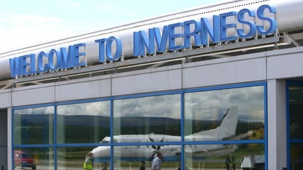 Inverness Airport experiencing record growth - BBC News