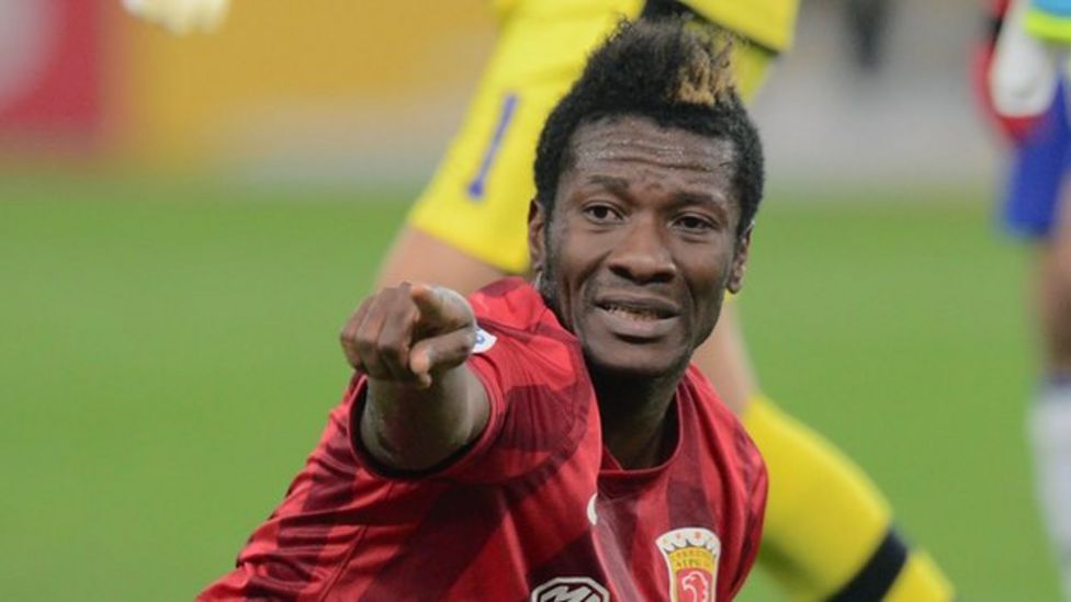 Asamoah Gyan deemed to have 'unethical hair' in United Arab Emirates ...