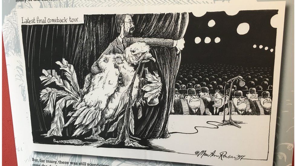 Political cartoons draw Northern Ireland's history - BBC News