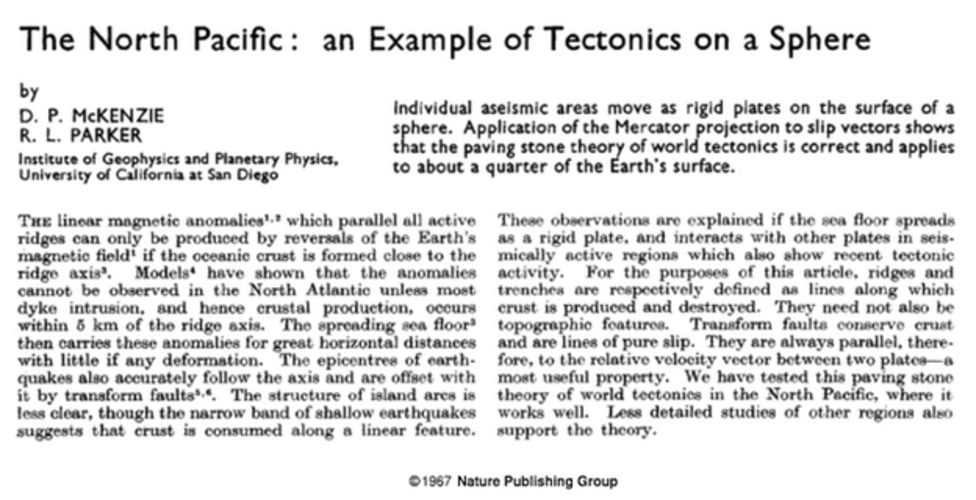 Plate tectonics: When we discovered how the Earth really works - BBC News