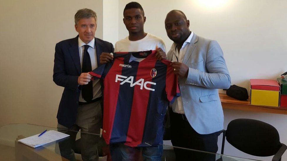 Orji Okwonkwo: Nigerian 'feels lucky' to play under Thierry Henry - BBC ...