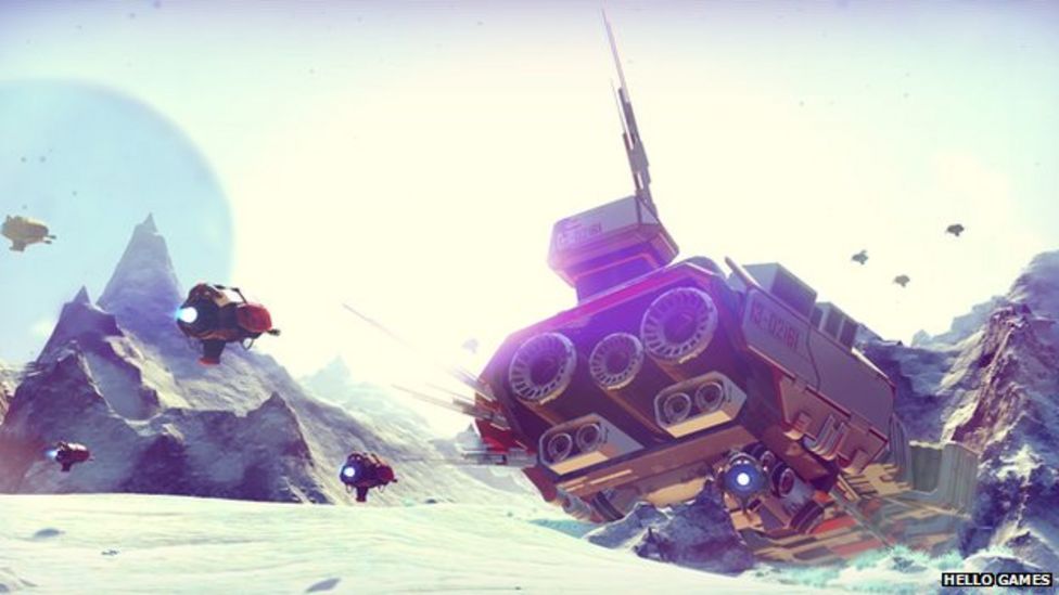 Close-up on the 'most ambitious video game' - BBC News