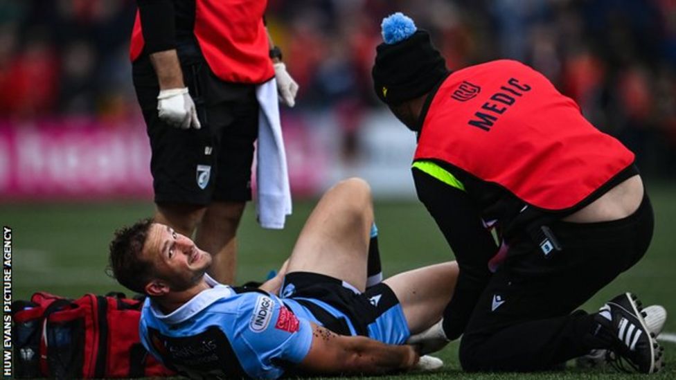Hallam Amos: Wales and Cardiff full-back plays last professional game ...