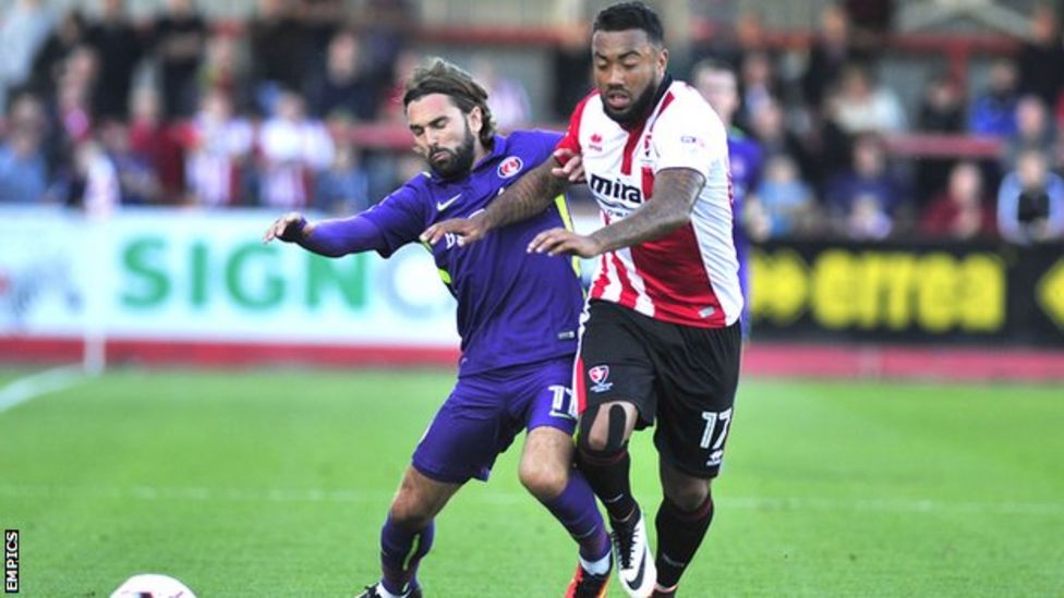 Jordan Cranston: Cheltenham Town defender signs new contract for 2017 ...