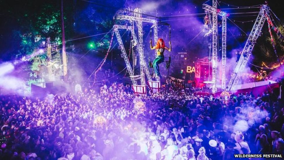 In pictures: Wilderness Festival in Oxfordshire - BBC News