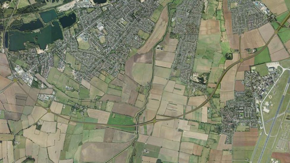 Lincoln bypass plan approved at North Hykeham - BBC News
