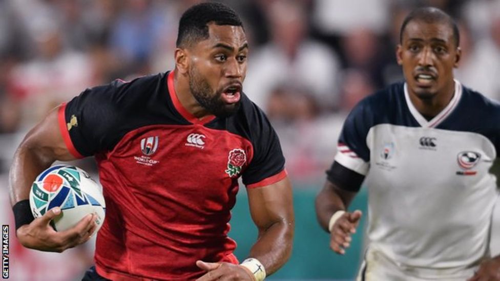 England wing Joe Cokanasiga on World Rugby 'breakthrough' shortlist ...