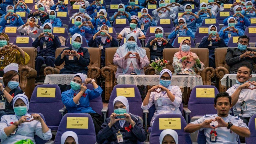 International Nurses Day: How people around the world celebrated - BBC ...